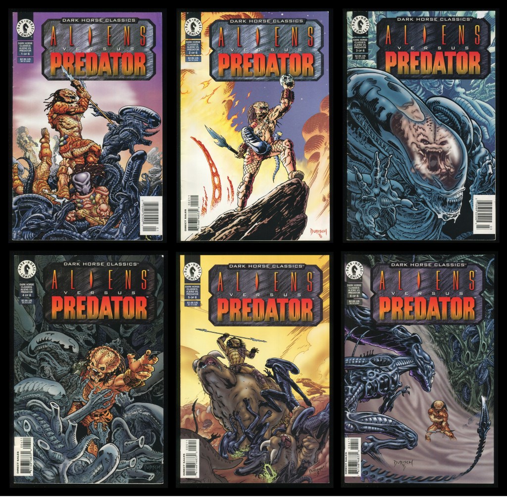 Dark Horse Classics Aliens vs Predator Comic Set 1-2-3-4-5-6 Lot AvP ...