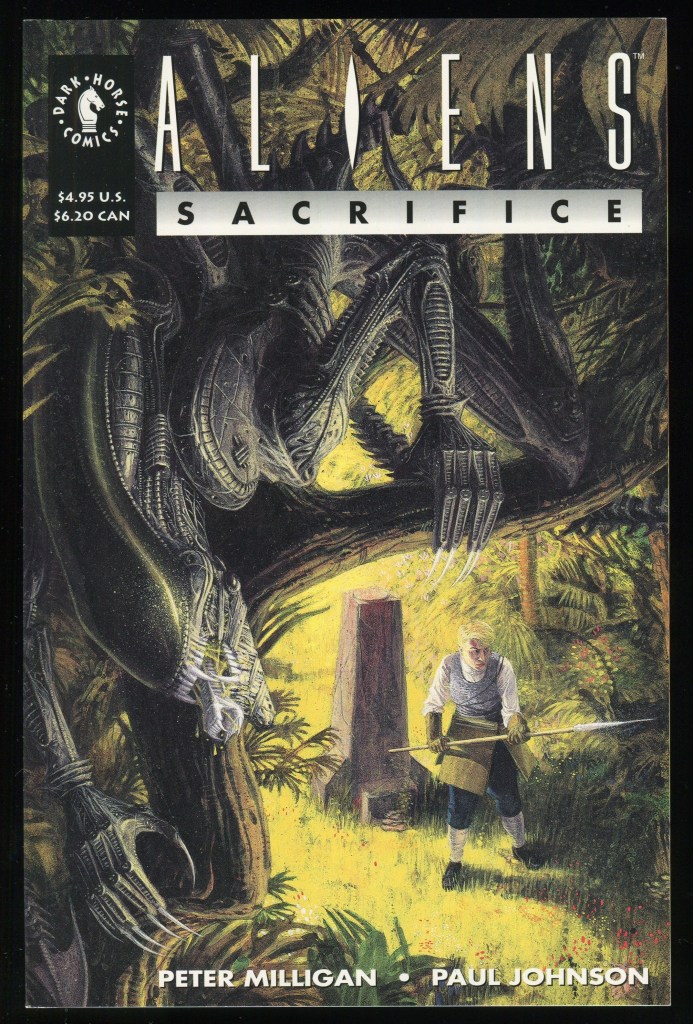 Aliens Sacrifice Trade Paperback TPB Dark Horse Paul Johnson art ...