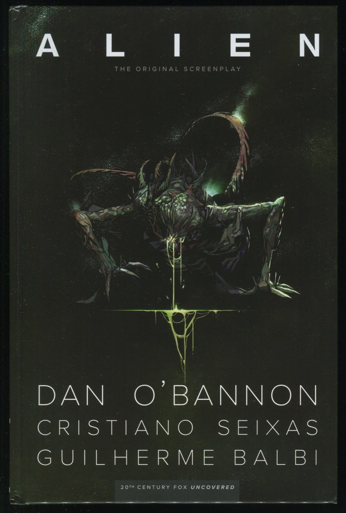 Alien The Original Screenplay Hardcover HC Xenomorph Facehugger 1979 ...