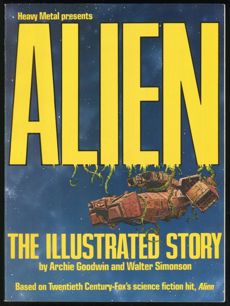 Alien The Illustrated Story Heavy Metal Magazine-Sized Soft Cover 1979 ...