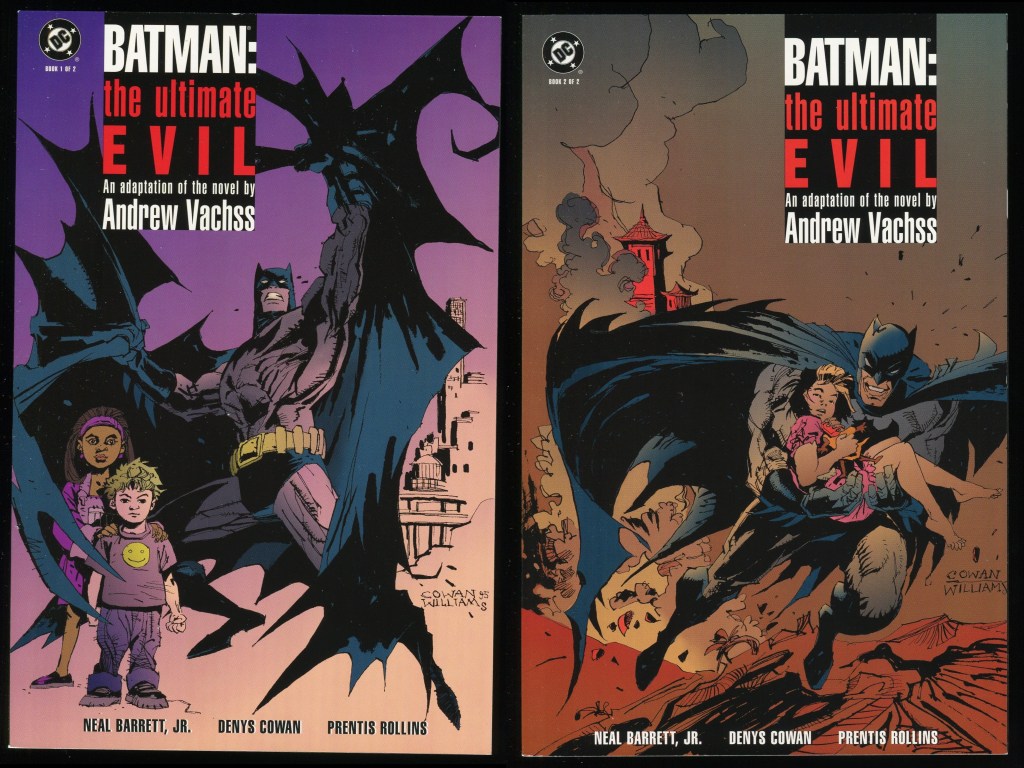 Batman Ultimate Evil Trade Paperback TPB Set 1-2 Andrew Vachss Human ...
