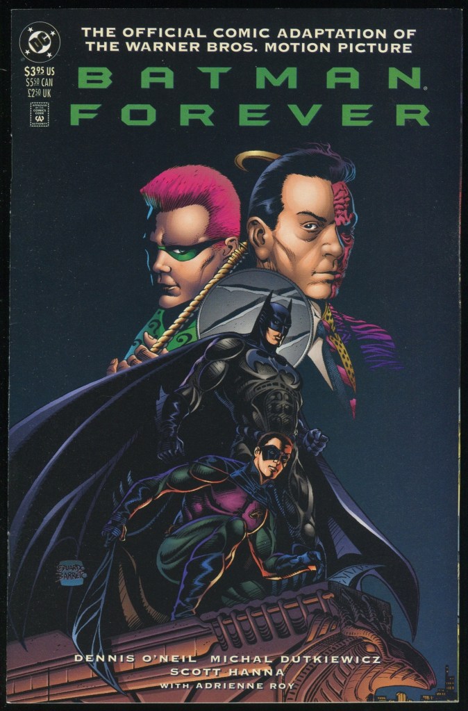 Batman Forever 1995 Movie Adaptation Comic Dark Knight Robin Riddler ...