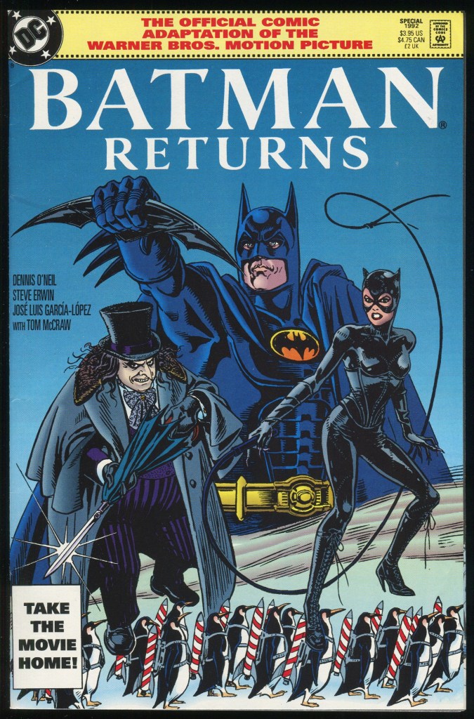 Batman Returns Movie Adaptation Comic Dark Knight Tim Burton Penguin ...