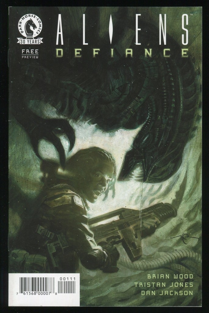 Aliens Defiance 1 Ashcan Preview Comic Colonial Marines Xenomorph ...