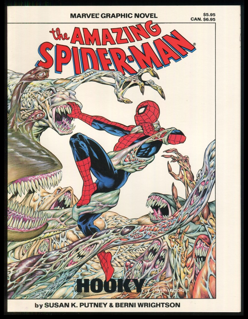 Amazing Spider-Man Hooky Magazine-Sized Soft Cover Berni Wrightson art ...