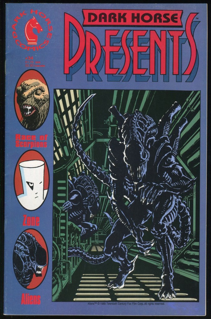 Dark Horse Presents 34 Comic Aliens Tie-In to 1st Aliens vs Predator ...