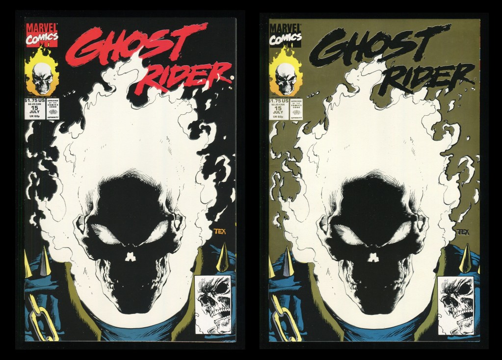 Ghost Rider 15 Glow in the Dark Comics Lot w/ Variant Gold Cover Johnny ...