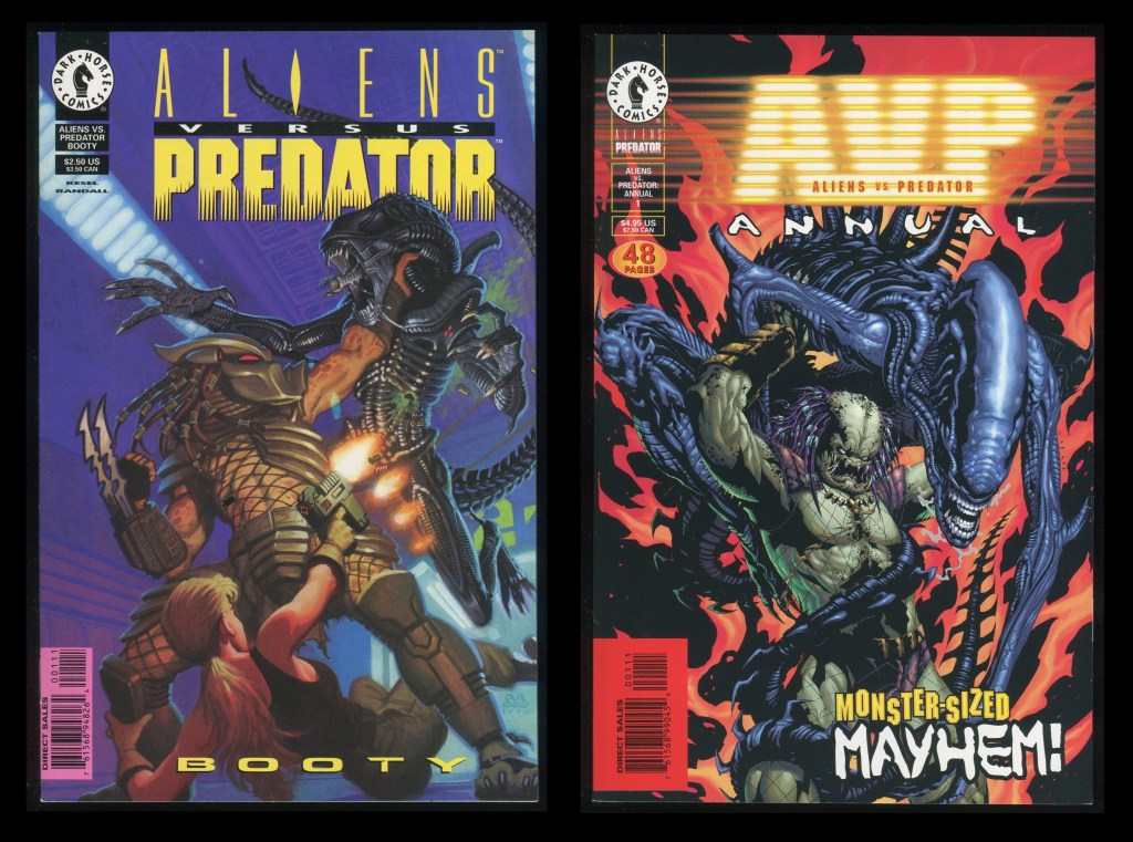 Aliens vs Predator Mixed Comic Lot Booty & Annual #1 AvP Xenomorph ...