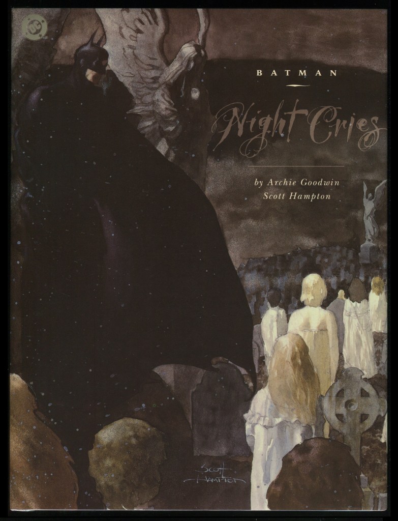 Batman Night Cries Hardcover HC Dark Knight versus child abuse Scott ...