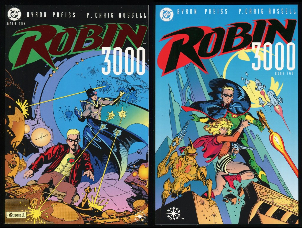 Robin 3000 Trade Paperback Set 1-2 Lot TPB Batman Alien Invasion P ...