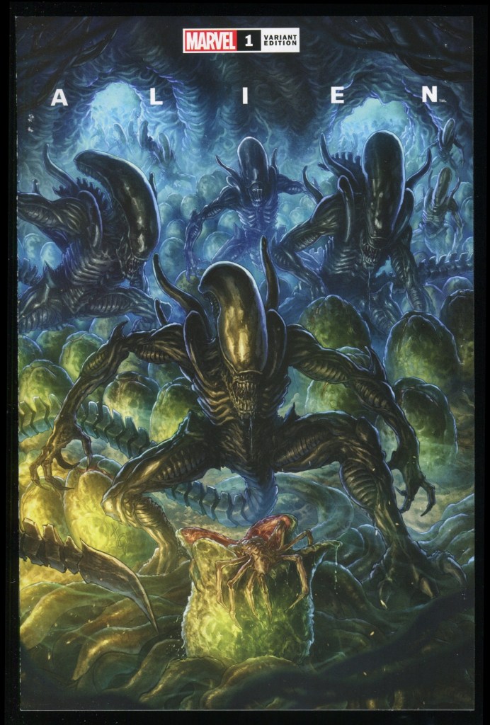 Alien 1 The Comic Mint Exclusive Variant Comic w/ Alan Quah art Marvel ...