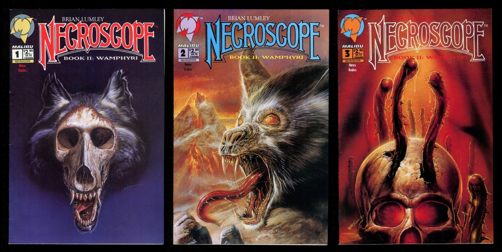 Necroscope Book 2 Wamphyri Comic Set 1-2-3 Lot ...