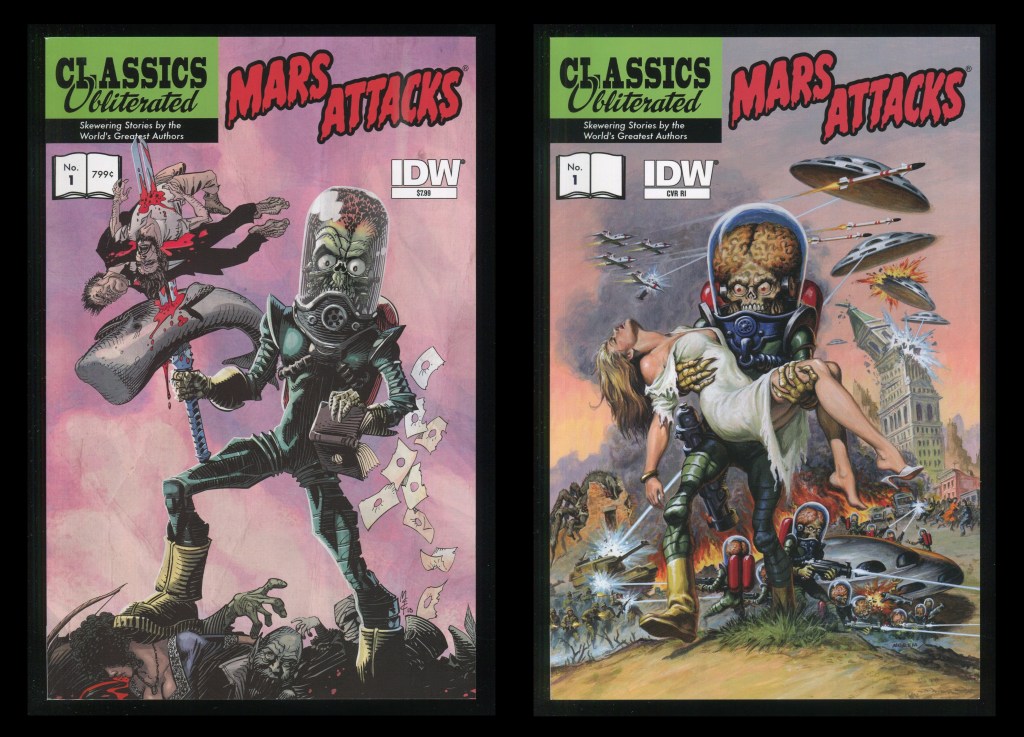 Mars Attacks Classics Obliterated Trade Paperback TPB Lot w/ Variant by Earl Norem ...