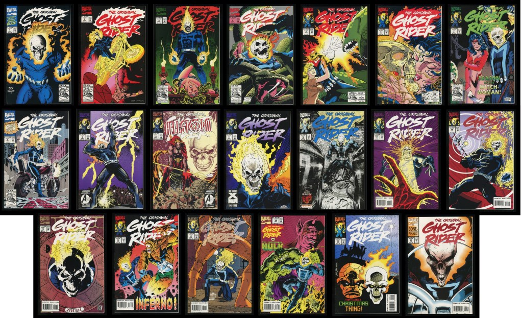 Original Ghost Rider Comic Set 1-20 Lot Johnny Blaze Reprints First ...