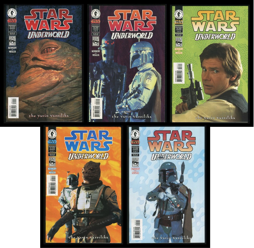 Star Wars Underworld Photo Comic Set 1-2-3-4-5 Lot Boba Fett IG-88 ...