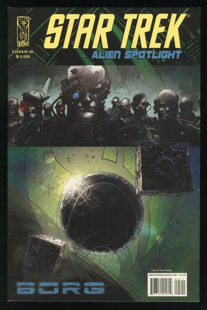 Star Trek Alien Spotlight Borg One-shot Variant Comic B Jean-Luc Picard ...