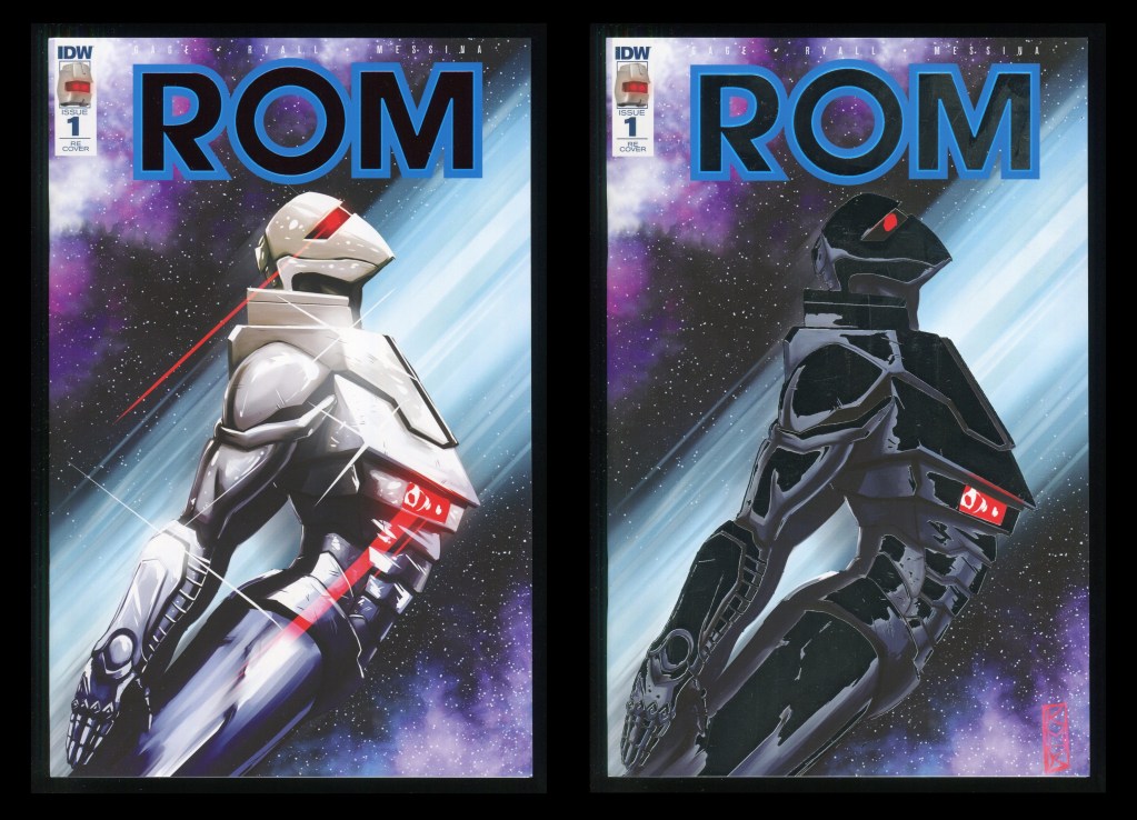 Rom 1 VA Comic Con Exclusive Red Silver Foil Variant Comics Lot Kevin ...