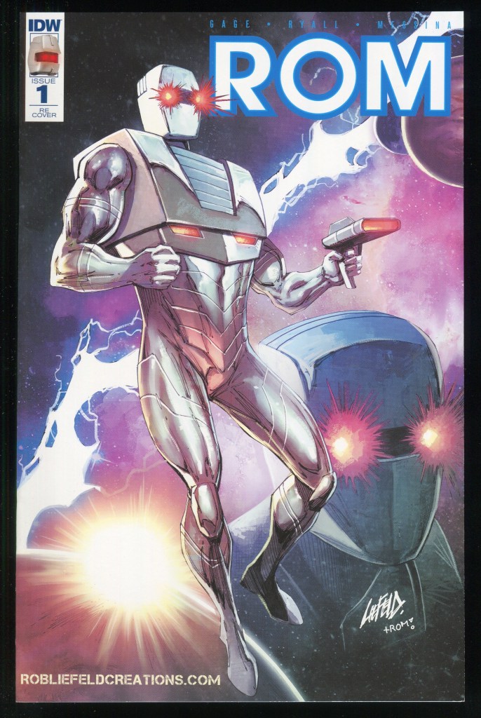 Rom 1 Rob Liefeld Creations RE Exclusive Limited Variant Comic IDW Dire ...