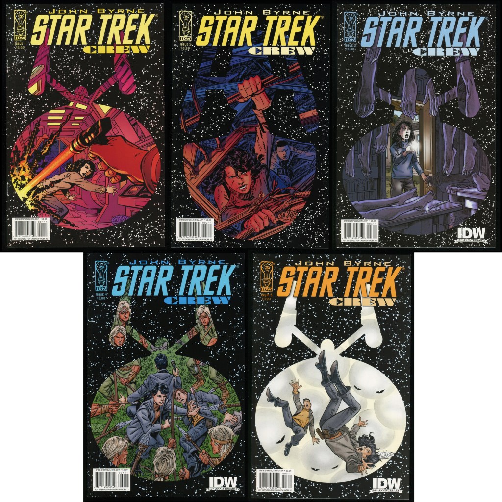 Star Trek Crew Comic Set 1-2-3-4-5 IDW feat. Story, Art & Covers by ...