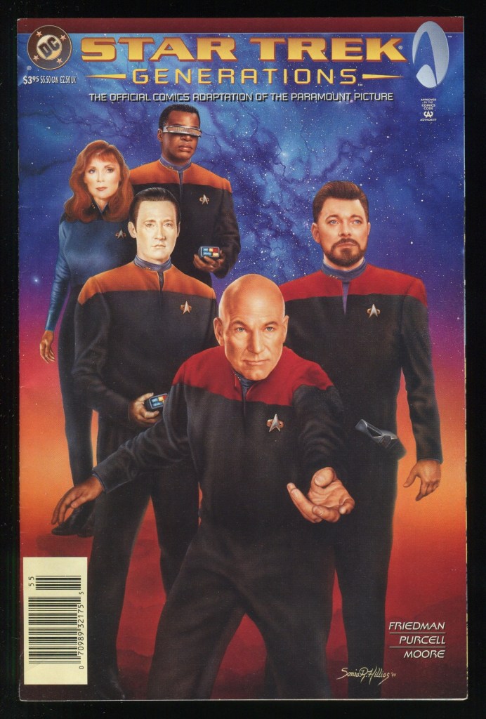 Star Trek Generations Movie Adaptation One-shot Comic Enterprise ...