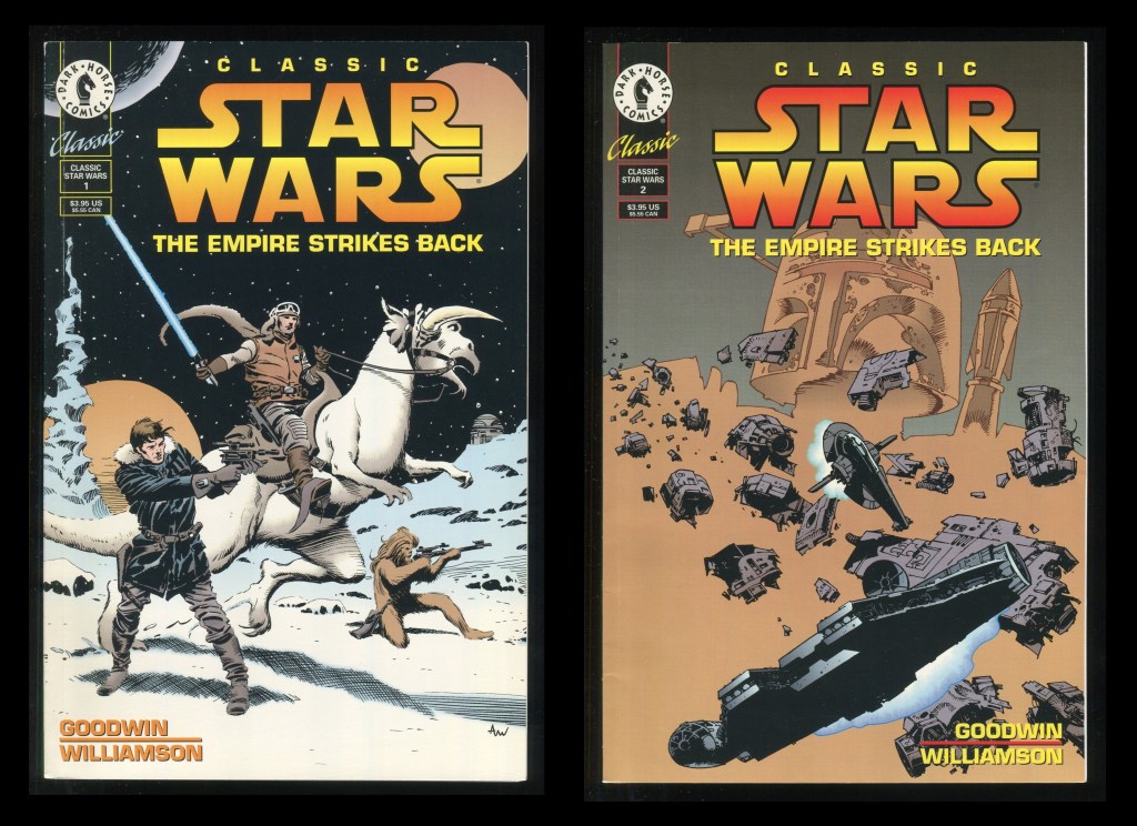 Classic Star Wars The Empire Strikes Back Trade Paperback TPB Set 1-2 ...