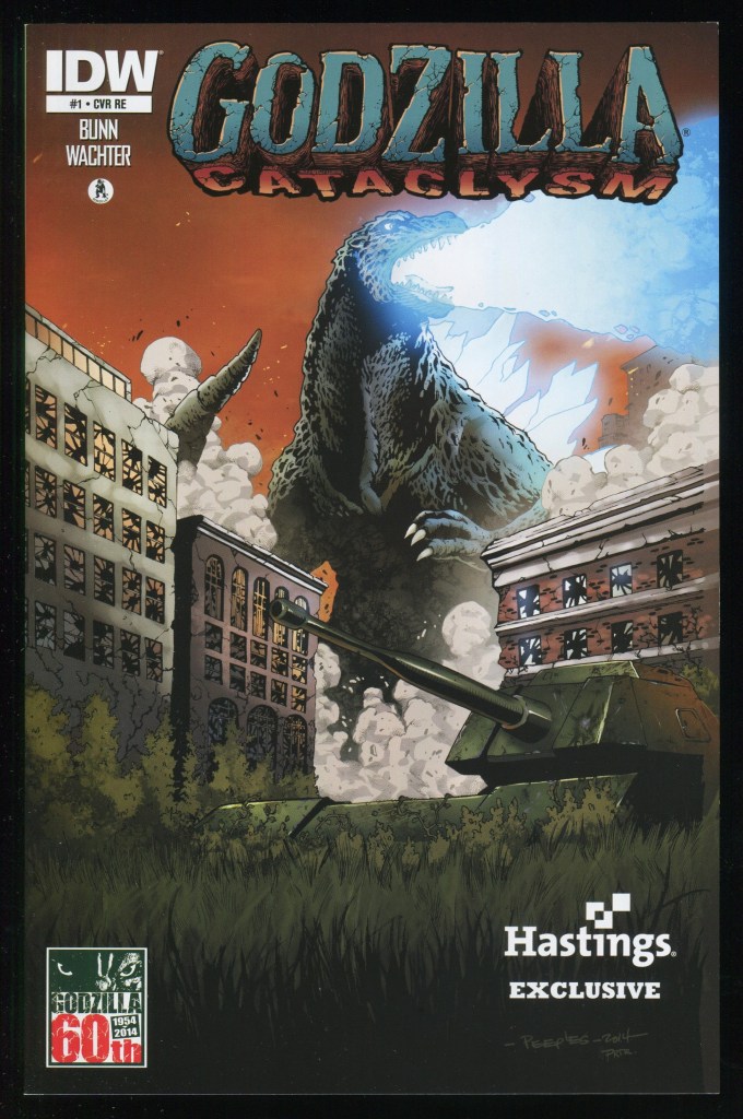 Godzilla Cataclysm 1 RE Hasting Exclusive Variant Comic Biollante ...