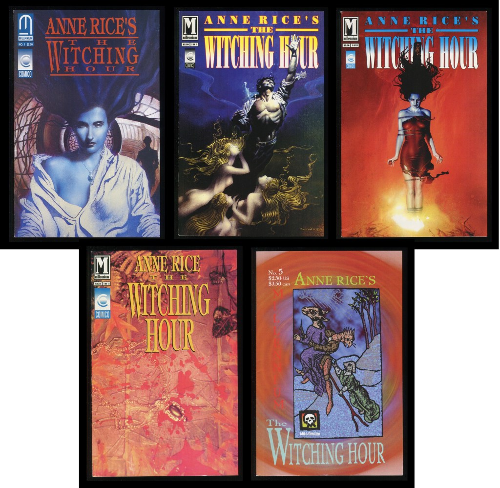 Anne Rice’s The Witching Hour Comic Set 1-2-3-4-5 Lot Adaptation of 1990 Novel ...