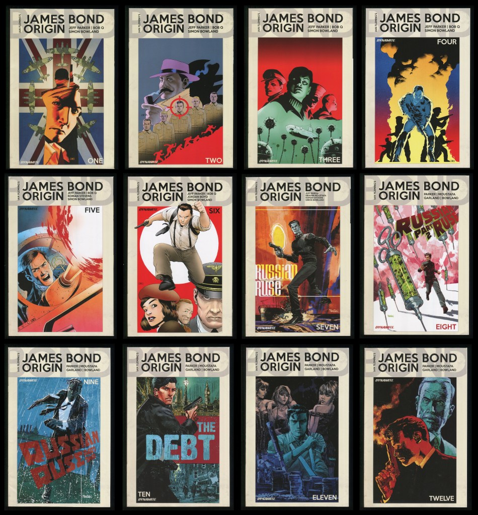 James Bond Origin Comic Set 1-2-3-4-5-6-7-8-9-10-11-12 Lot Dynamite 007 ...