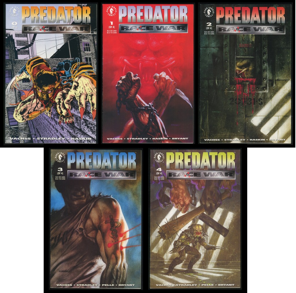 Predator Race War Comic Set 0-1-2-3-4 Lot Dark Horse Dave Dorman art ...