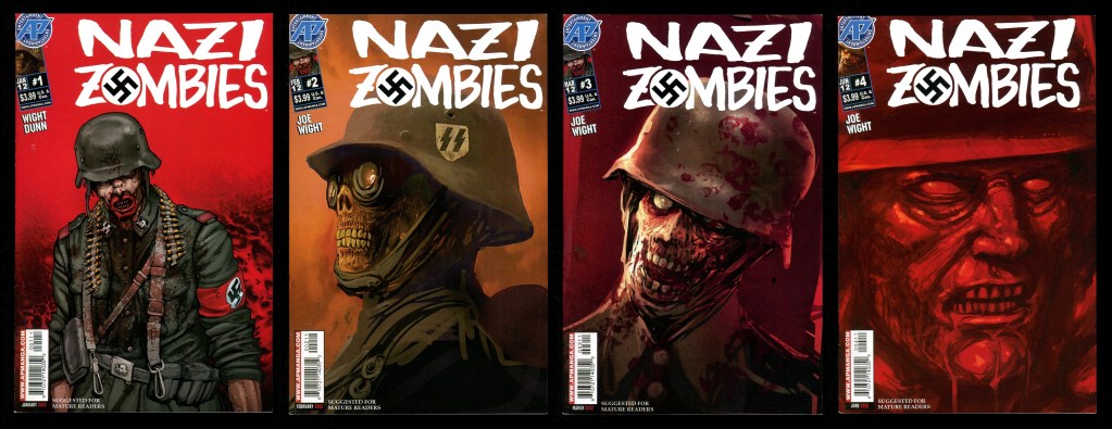 Nazi Zombies Comic Set 1-2-3-4 Lot - CollectibleEntertainment.com