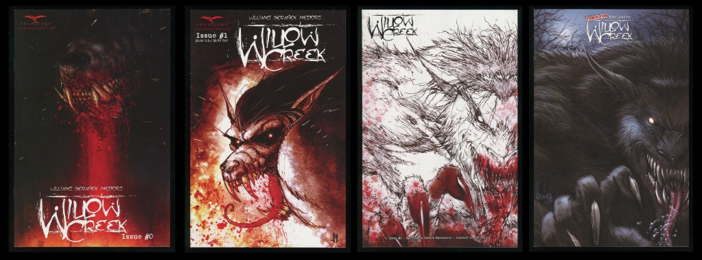 Willow Creek Comic Lot 0-1 & Rare Variants Werewolf Lycanthrope Horror ...