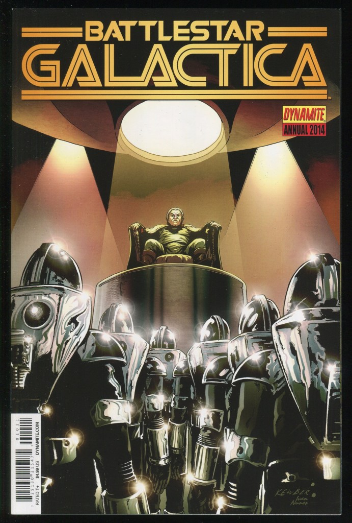 Battlestar Galactica 2014 Annual Comic Baltar Cylons Sequel to BSG TV ...
