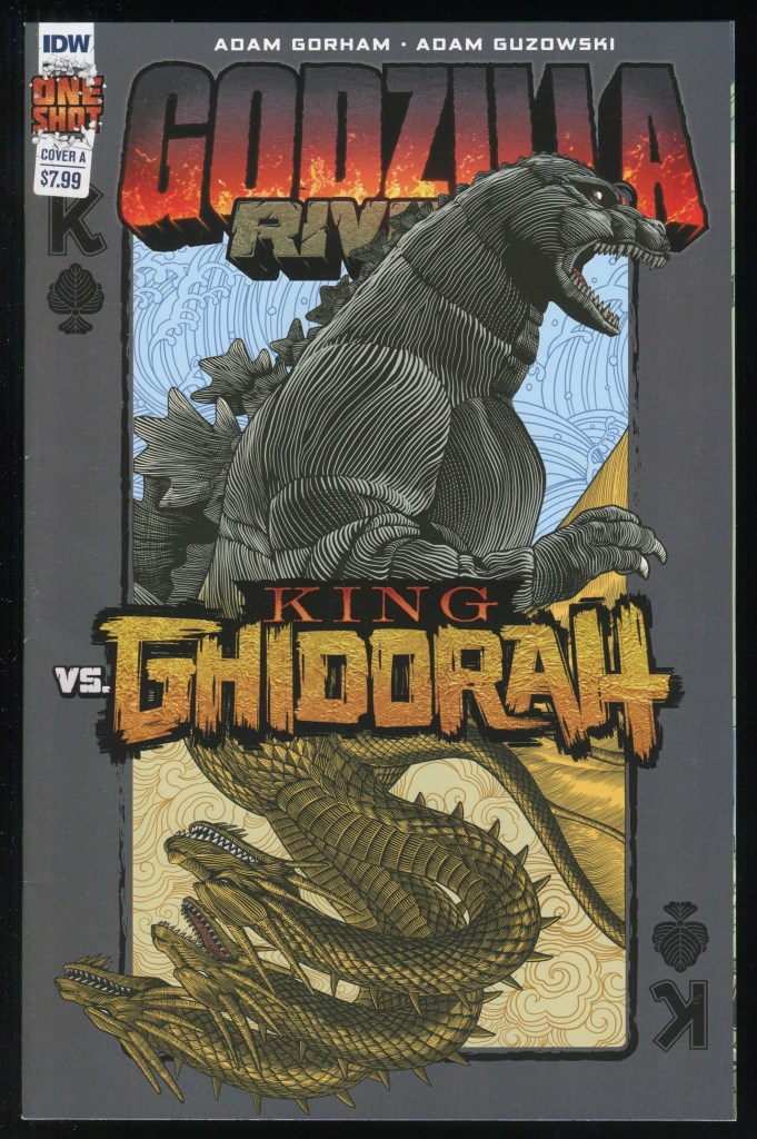 Godzilla Rivals vs King Ghidorah One-shot Comic IDW Kaiju Gojira King ...