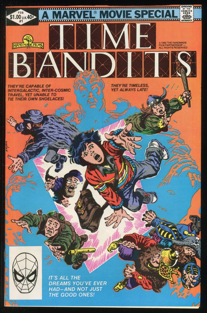 Time Bandits Marvel Movie Adaptation Comic Terry Gilliam 1981 film ...