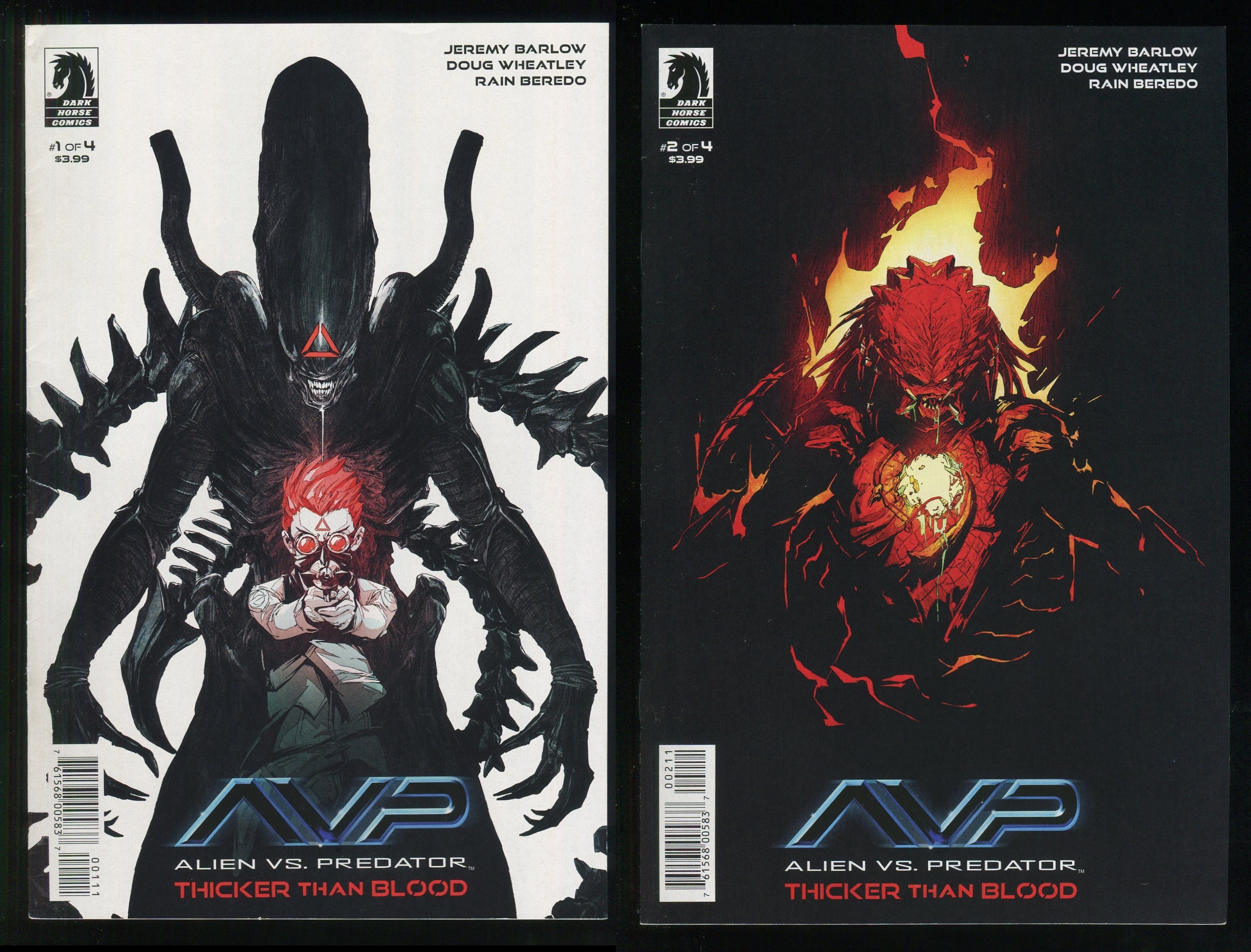 Alien vs Predator Thicker than Blood Comics Lot 1-2 - CollectibleEntertainment.com