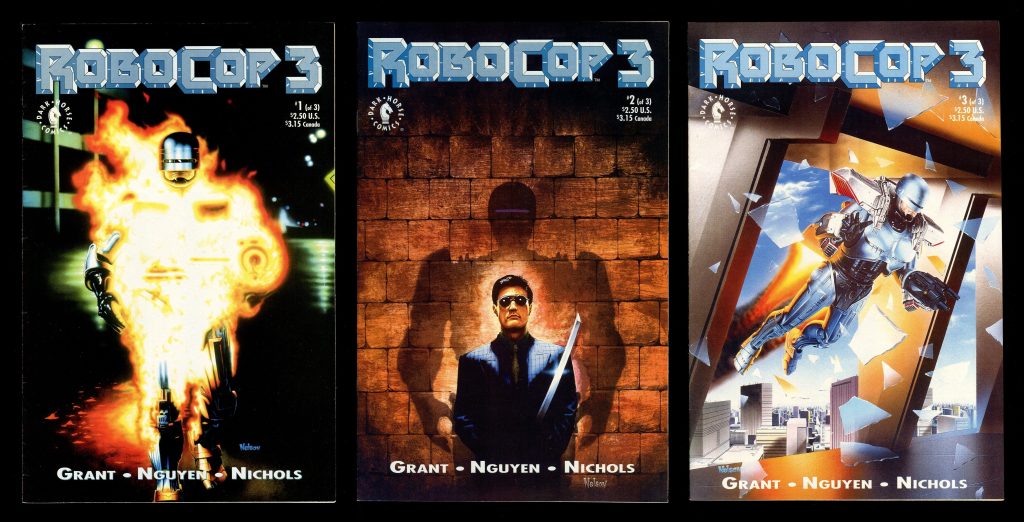 Robocop 3 Movie Adaptation Comic Set 1-2-3 Lot 1993 ...
