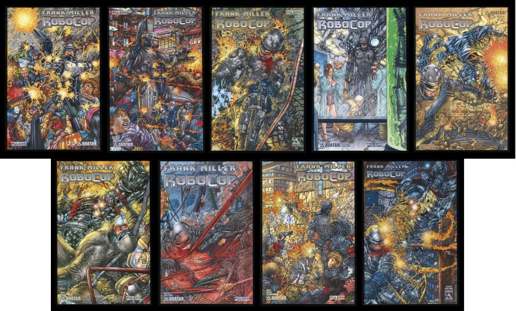 Frank Miller's Robocop Comic Set 1-2-3-4-5-6-7-8-9 Lot Juan Jose Ryp ...