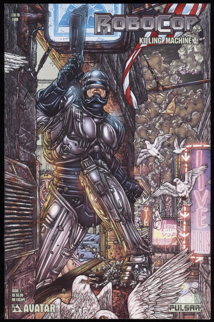 Robocop Killing Machine 1 One-Shot Comic Juan Ryp cvr art Ltd to 1500 ...