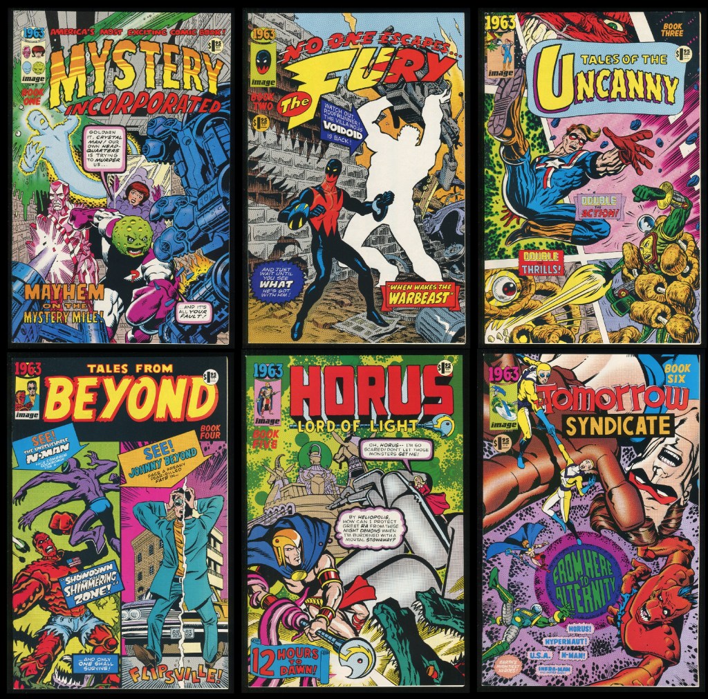 1963 Comic Set 1-2-3-4-5-6 Lot Alan Moore homage to the Silver Age ...