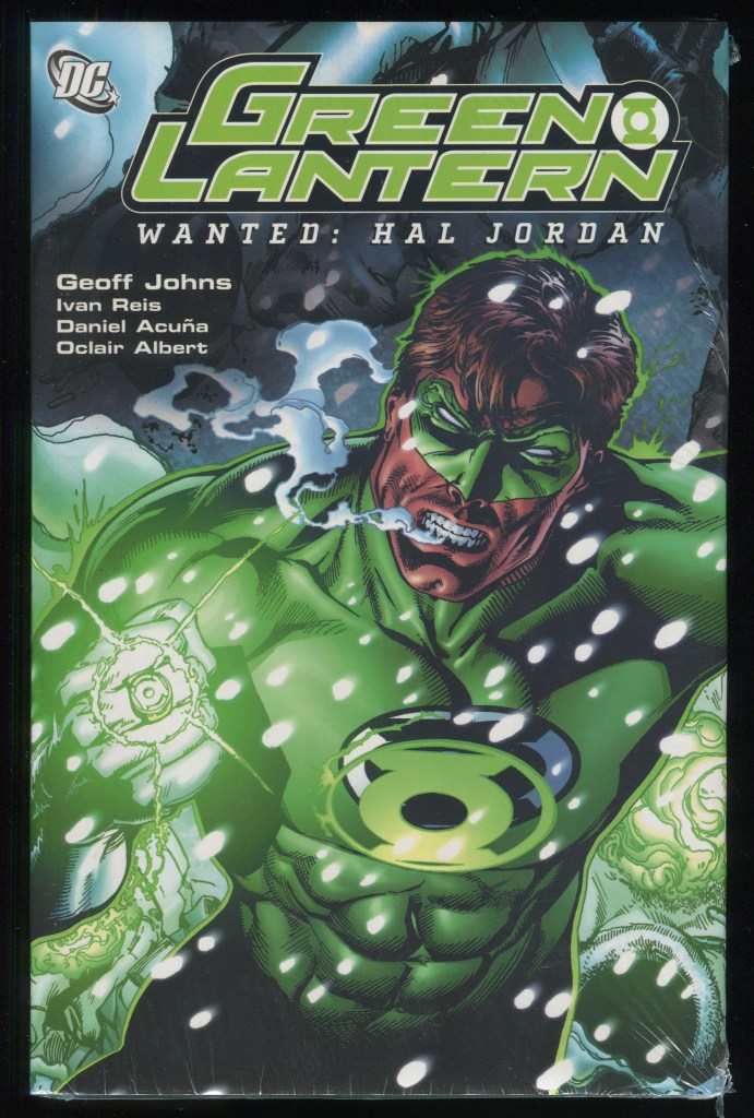 Green Lantern Wanted Hal Jordan Hardcover HC DC Comics Brand New ...