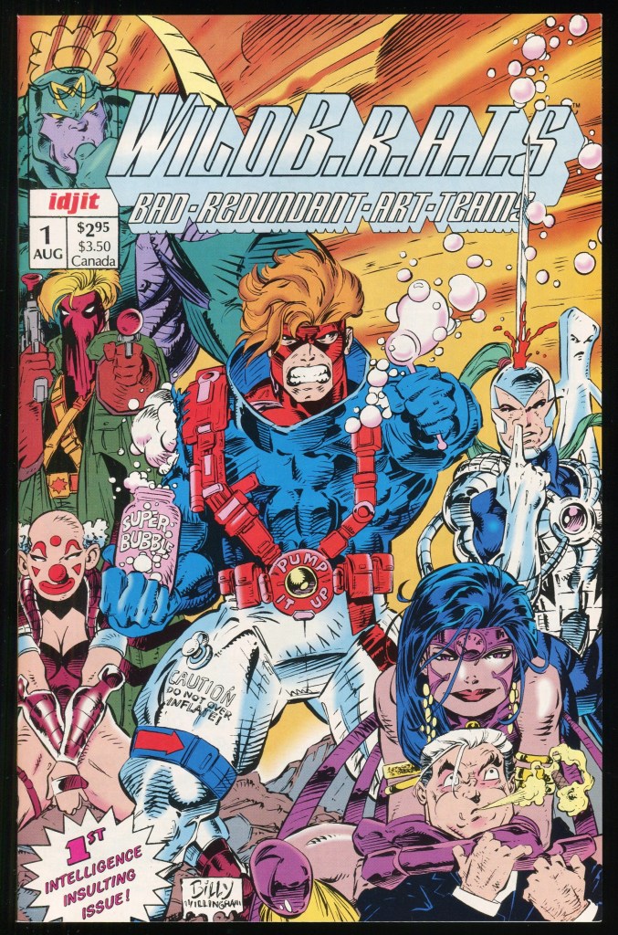 Wildbrats One-shot Comic spoofs Image Comics & Jim Lee Wildcats Parody ...