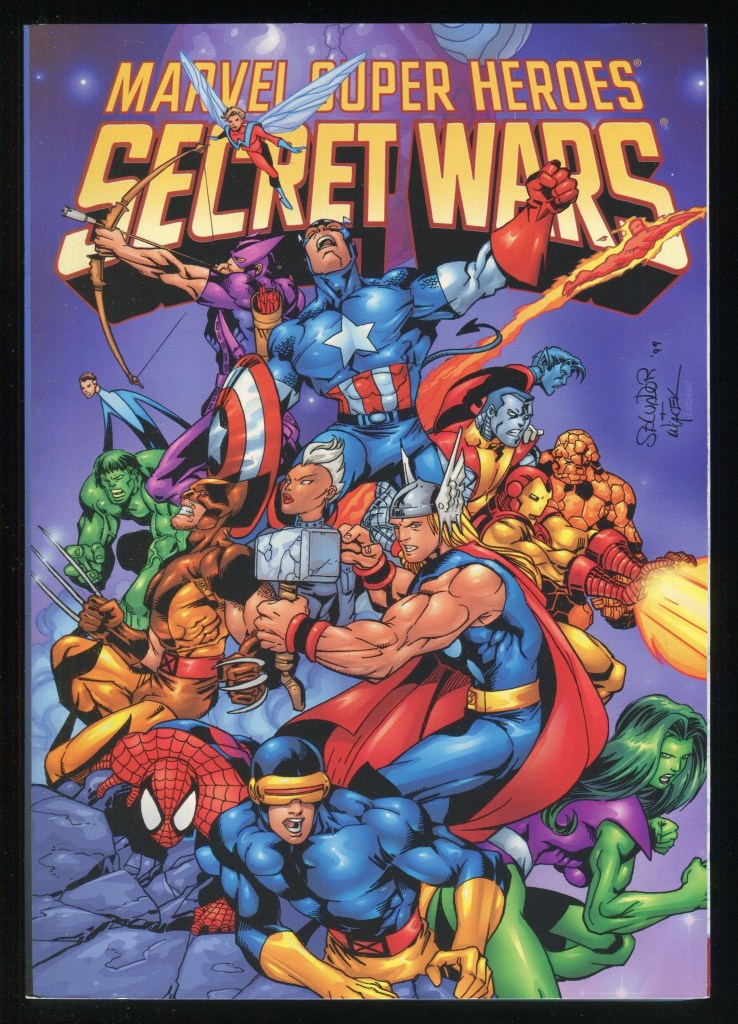 Secret Wars Trade Paperback TPB Marvel Heroes Villians vs Beyonder 1st ...