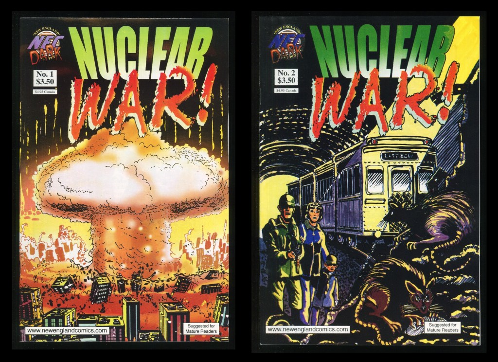 Nuclear War! Comic Set 1-2 Lot World War III 3 Atomic War Armageddon Apocalypse ...