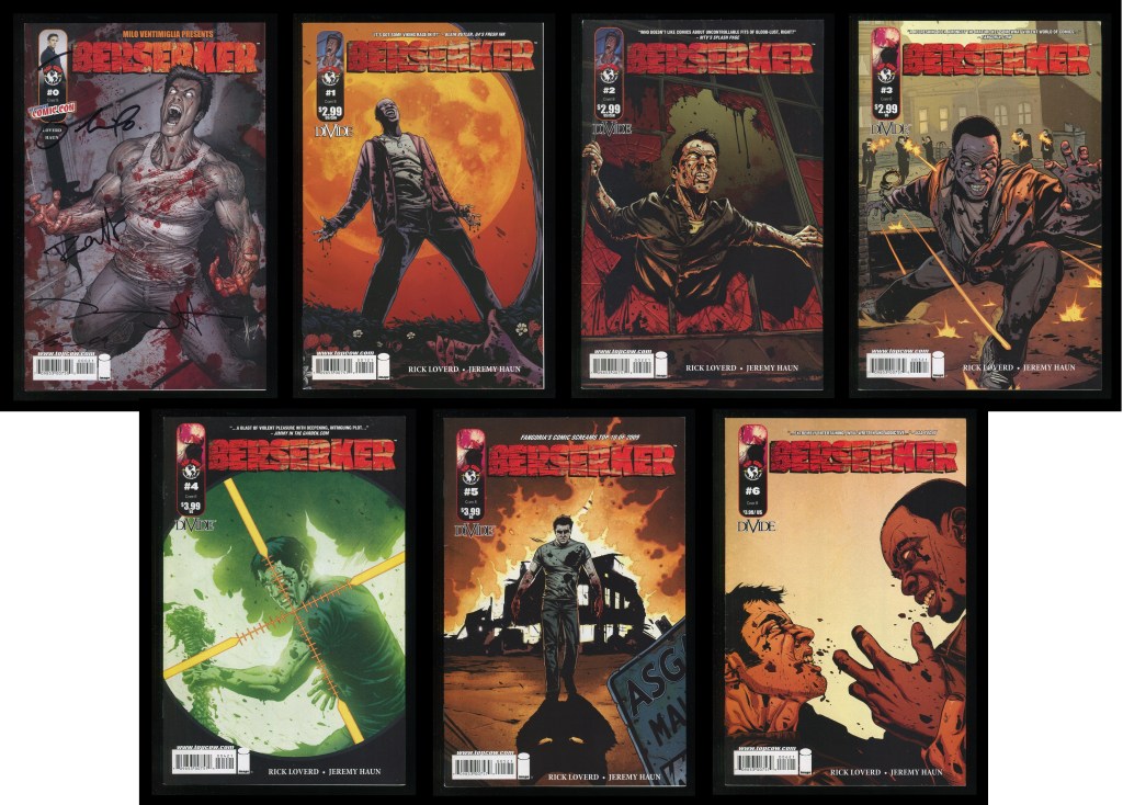 Berserker Comic Set 0-1-2-3-4-5-6 Lot Complete Cvr B Collection + NYCC ...