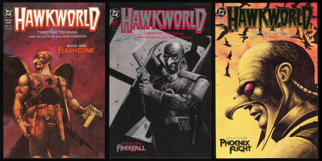 Hawkworld Trade Paperback Set 1-2-3 Lot TPB DC 1989 Timothy Truman art ...