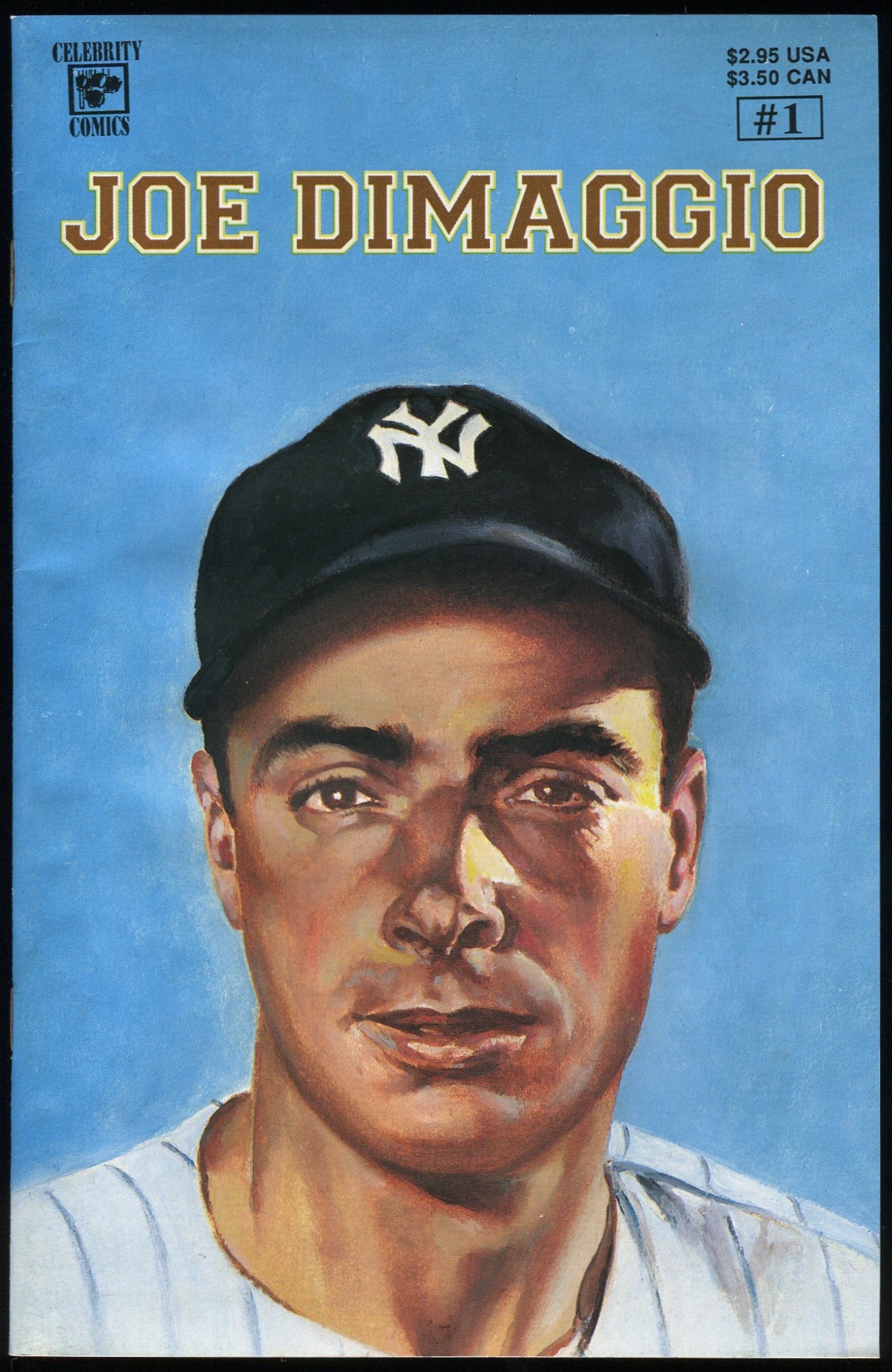 Joe DiMaggio 1 One-shot Comic Celebrity Comics 1992 Joltin' Joe Yankee ...