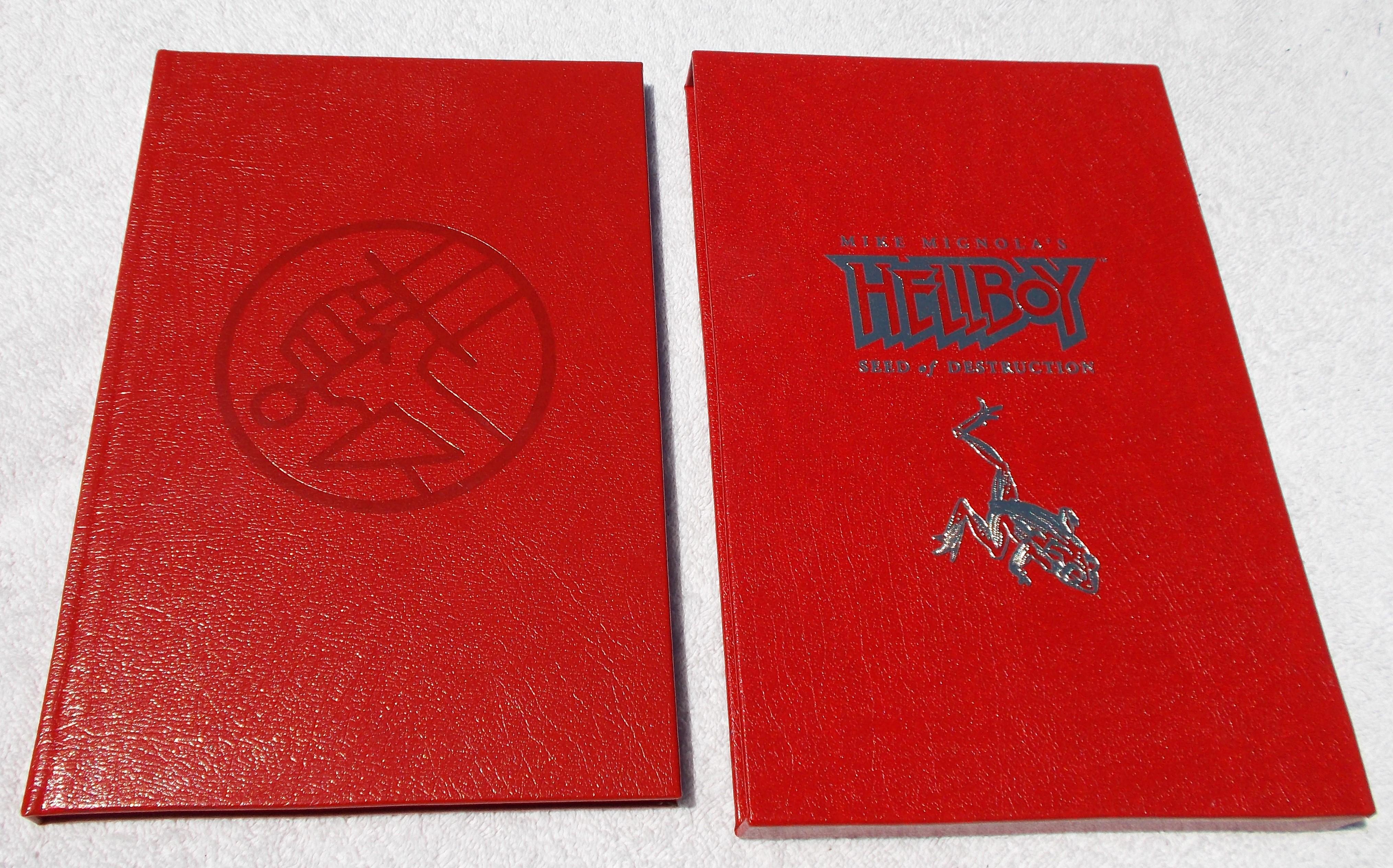 Hellboy Seed of Destruction Limited Hardcover w/ Slipcase HC Signed ...