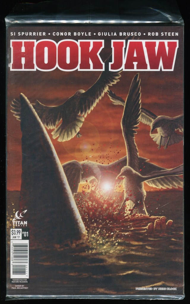 Hook Jaw 1 Sealed Variant Comic Shark Attack Horror Like Jaws Atoll ...