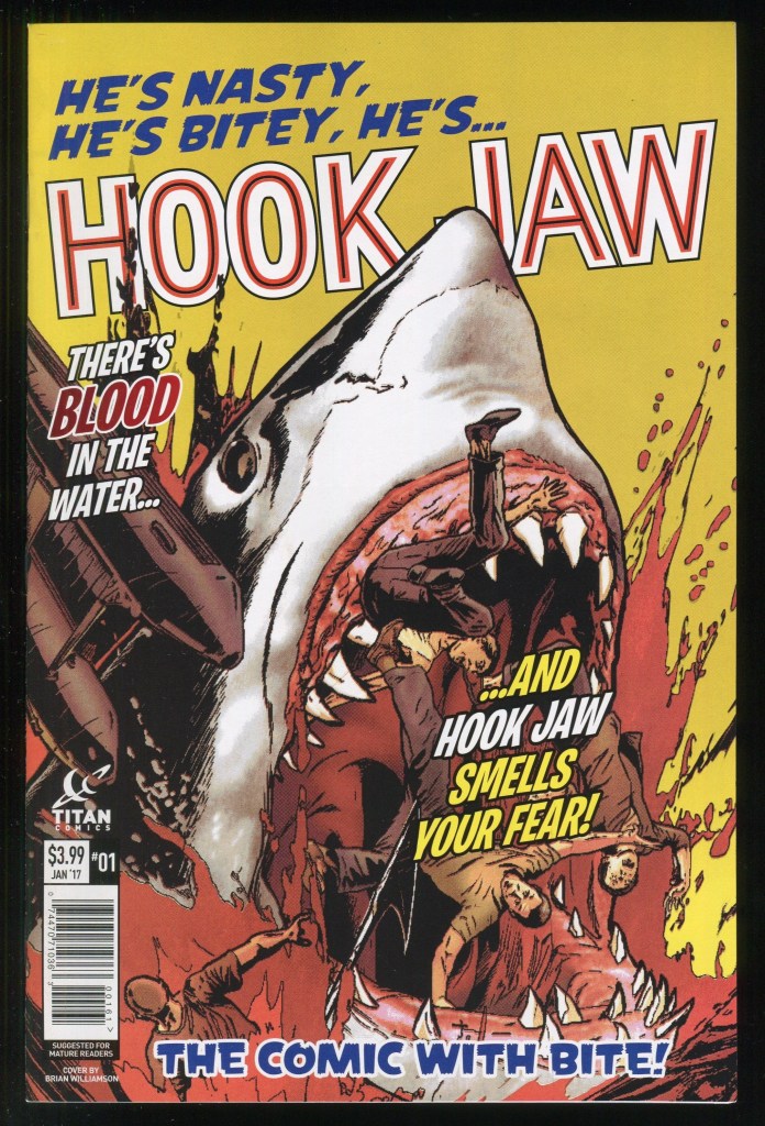 Hook Jaw 1 Variant Comic Shark Attack Horror Like Jaws Atoll GrizzlyShark Meg ...