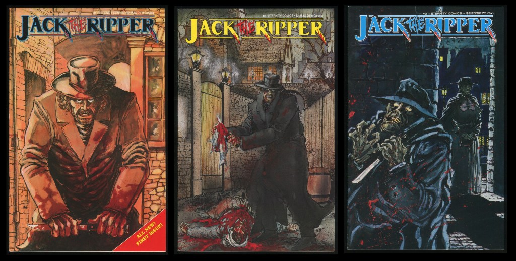 Jack The Ripper Comic Set 1-2-3 Eternity Horror Royal Family ...